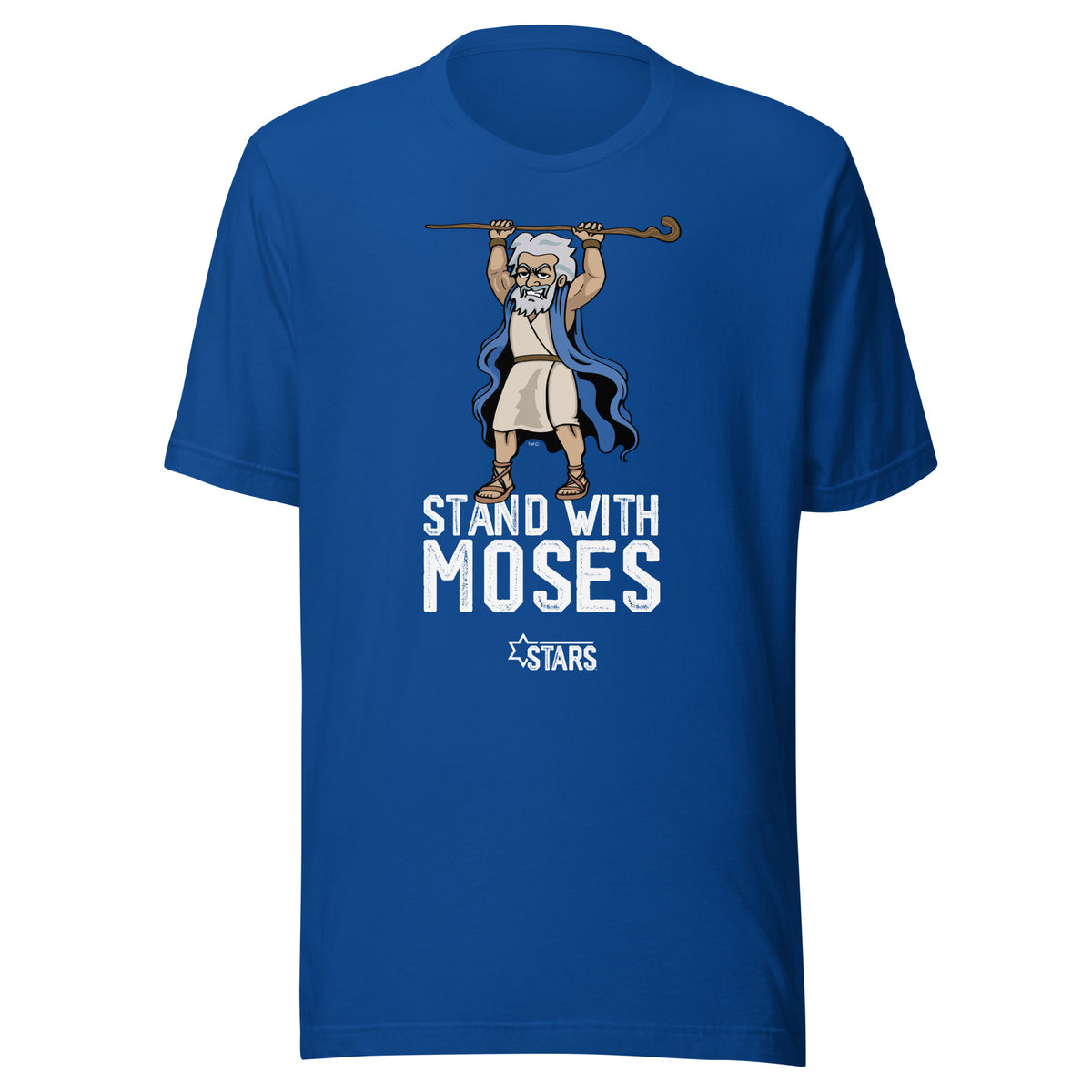 Moses Mascot Stand Unisex T-Shirt – Stars of the Tribe
