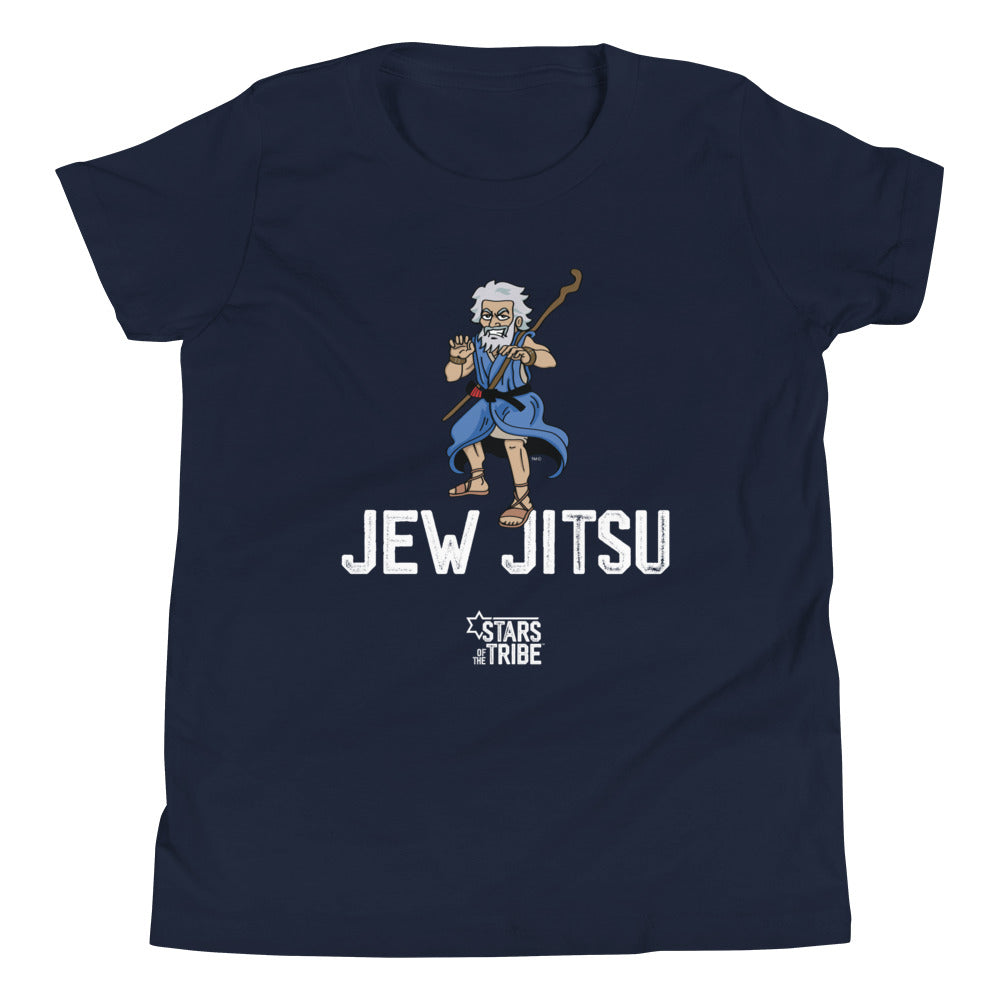 Kids' Moses Mascot Jew Jitsu Short Sleeve T-Shirt – Stars of the Tribe